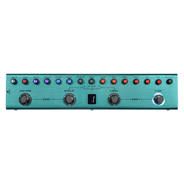 M-Vave Tank-G Guitar Multi Effects Processor Rechargeable Modeling IR ...