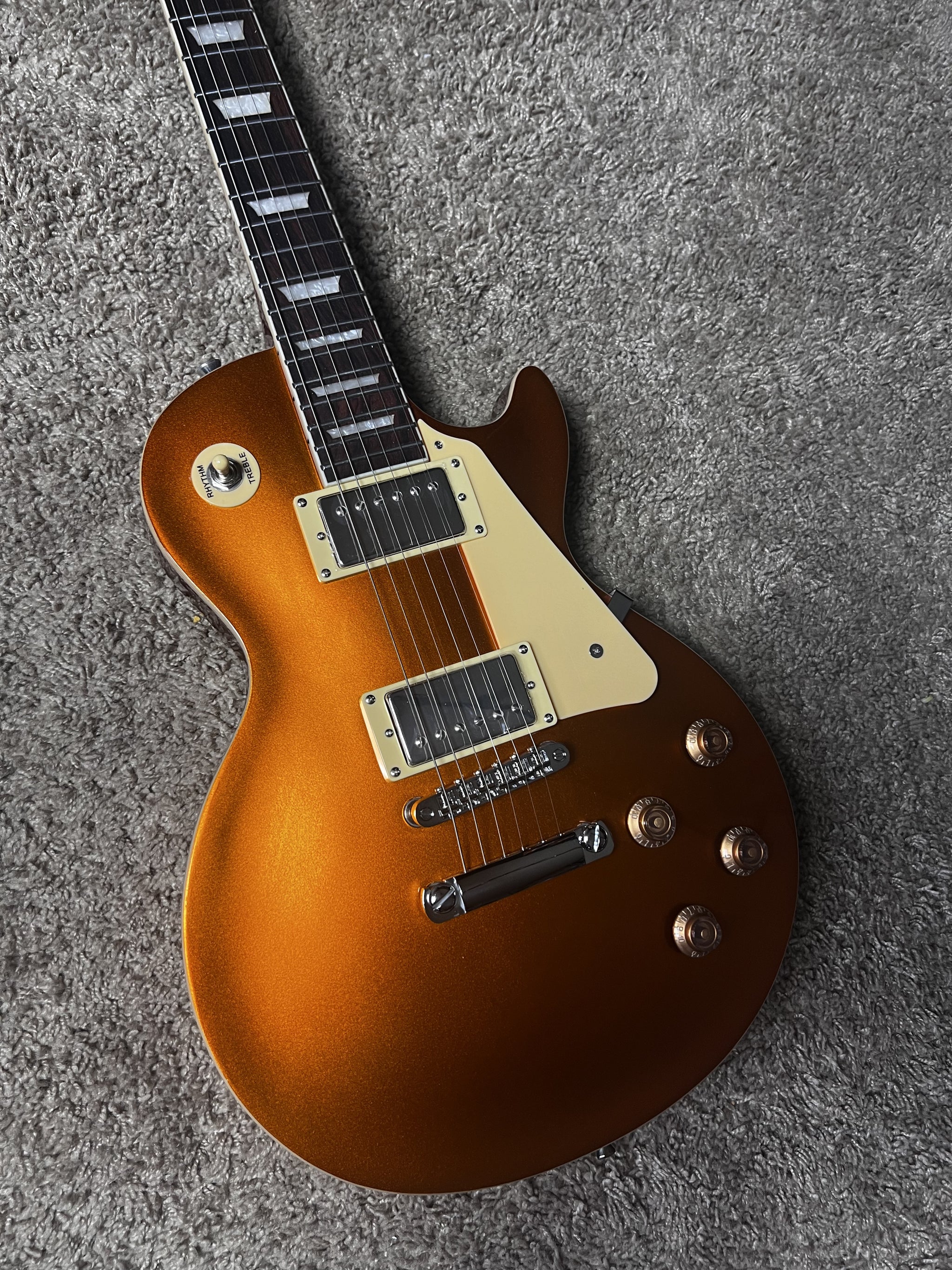 Electric Guitar Jet Guitars JL500 GD Goldtop Free Setup – Kairon Guitar ...