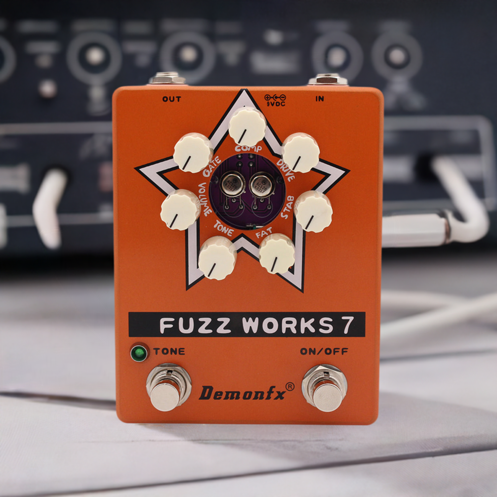 DemonFx Fuzz Works Electric Guitar Pedal – Kairon Guitar Store
