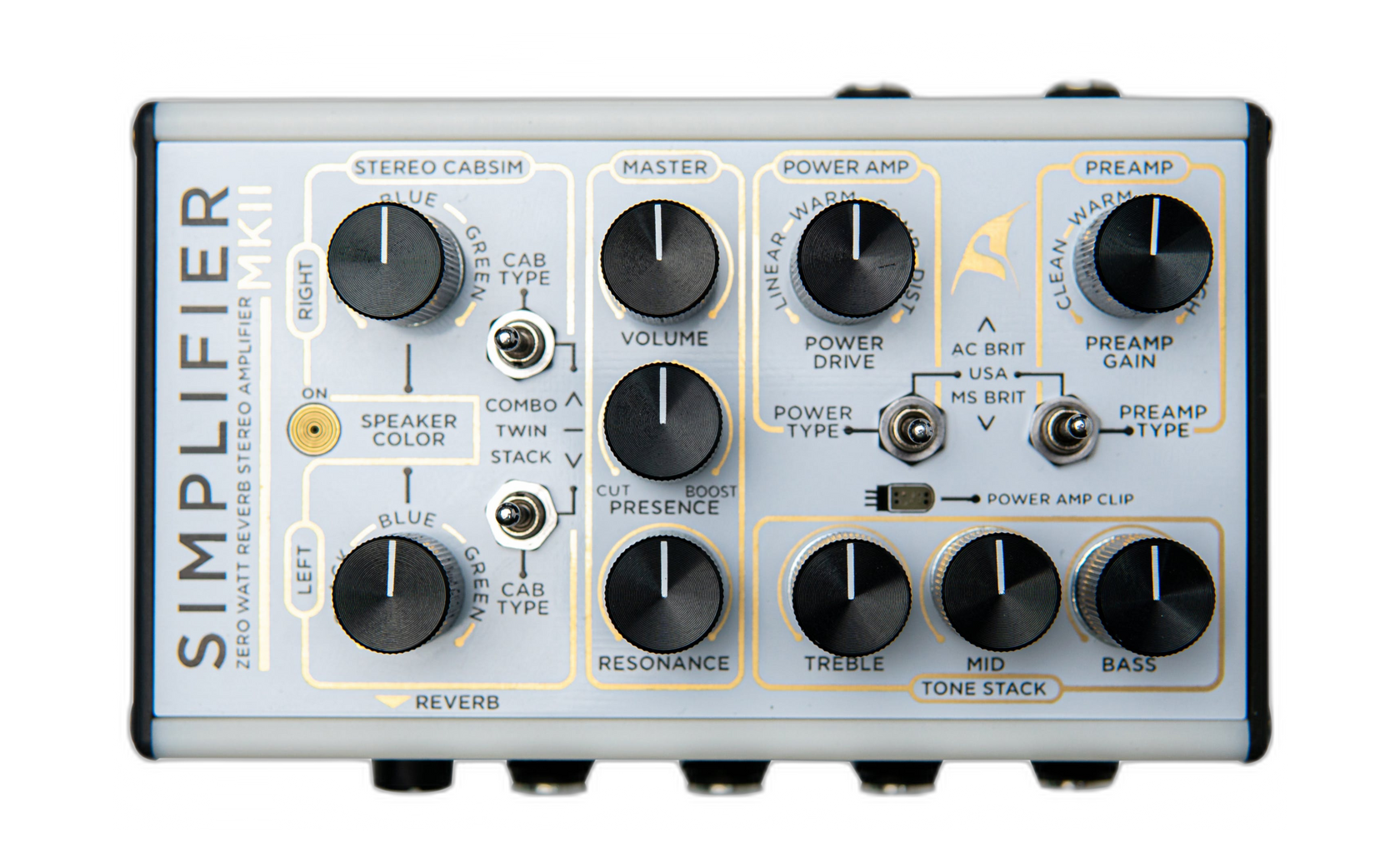 DSM & Humboldt Simplifier MKII Zero Watt Stereo Guitar Amp Cabinet Sim ...